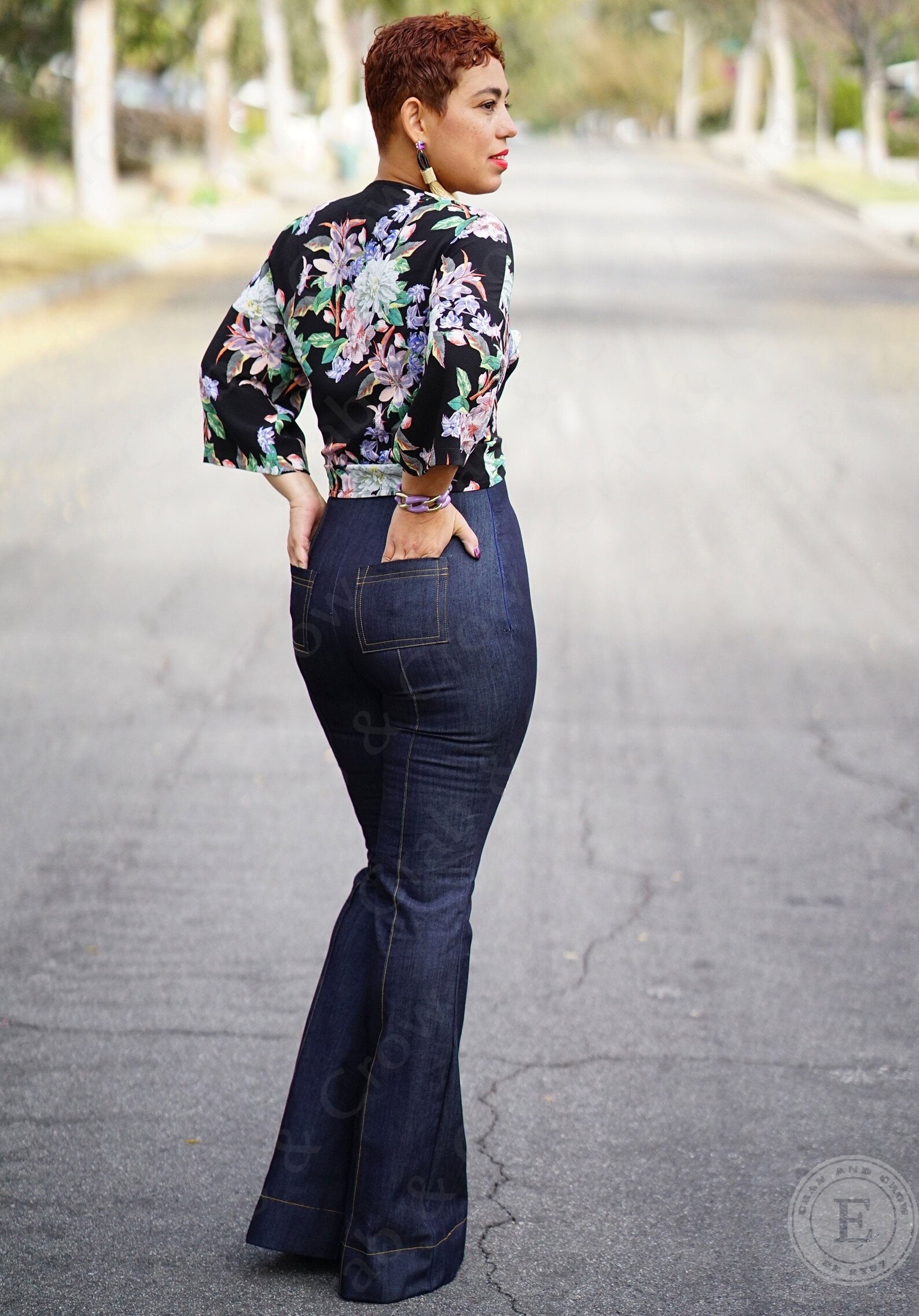 Simplicity S8655 Sewing Pattern Misses High-waisted Pants and Tie Top ...