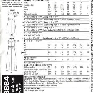 New Look 6864 Sewing Pattern for Misses Design Your Dresses Mix and ...