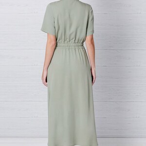 New Look N6651 Sewing Pattern for Misses Button Front Dresses With ...