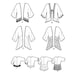 Simplicity S8172 Sewing Pattern Misses Fashion Kimonos With - Etsy