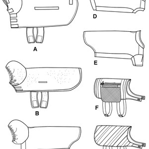 Simplicity 1578 Sewing Pattern for Large Size Dog Clothes Coat With ...
