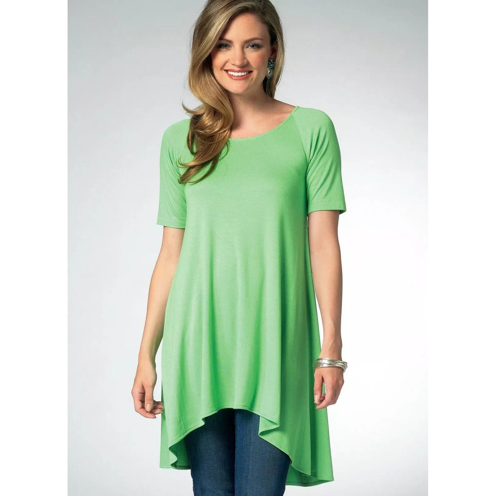 Kwik Sew K3954 Sewing Pattern Misses Pullover Raglan Sleeve Knit Tunic ...