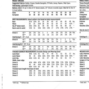 Simplicity S9781 Sewing Pattern Misses Easy to Sew Kimono Sleeve Dress ...