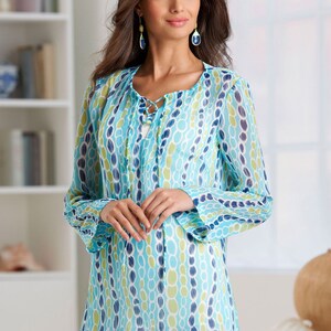 New Look 6292 Sewing Pattern Misses Easy to Sew Pullover Tunic or Top ...