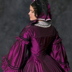 Simplicity 4510 Sewing Pattern Misses Civil War Costume Full Length ...