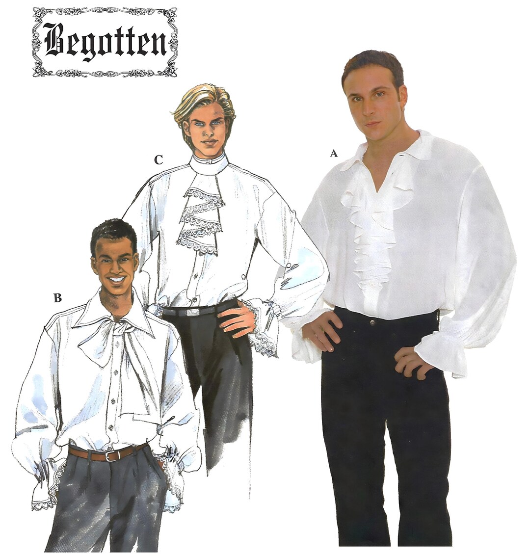 Simplicity 8615 Sewing Pattern for Mens Vintage Loose Fitting Shirts ...