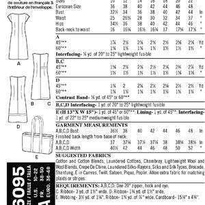 New Look 6095 Sewing Pattern Misses Sleeveless or Cap Sleeve Shift ...