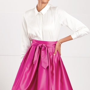 Simplicity S9711 Sewing Pattern Misses Pleated Skirt in Three Lengths ...