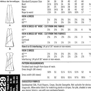 New Look 6229 Sewing Pattern Misses Easy 2-hour Dresses Optional ...
