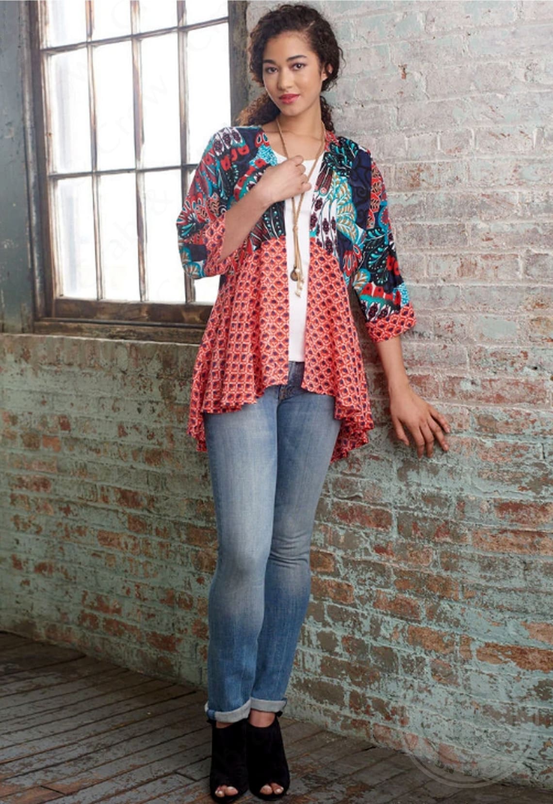 Simplicity S8172 Sewing Pattern Misses Fashion Kimonos With - Etsy