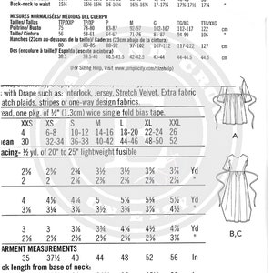 Simplicity S9140 Sewing Pattern Misses Pullover Relaxed Dress With ...