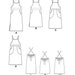 Simplicity 8641 Sewing Pattern Misses Sleeveless Jumper Dress With ...