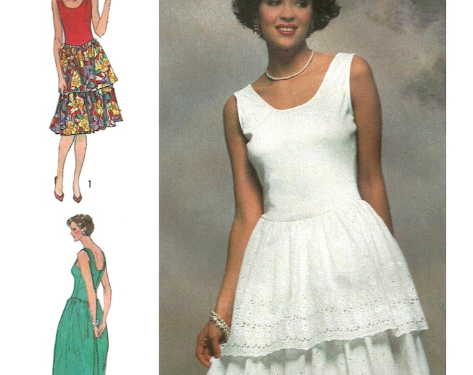Vogue 8084 Sewing Pattern Misses Vintage 80s Very Easy Loose Fitting ...