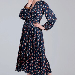 Simplicity S9041 Sewing Pattern Misses Front Tie Dress in Three Lengths ...