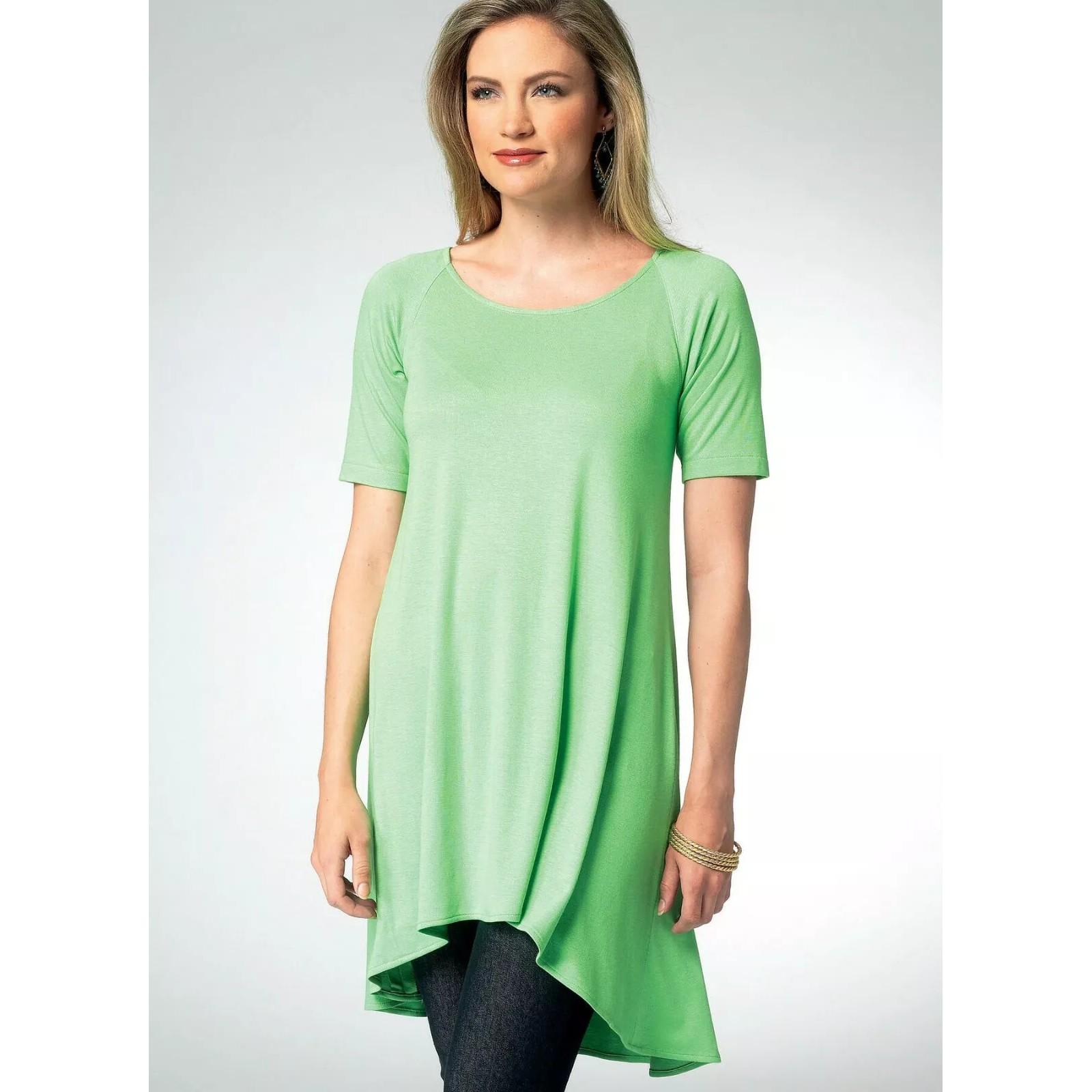 Kwik Sew K3954 Sewing Pattern Misses Pullover Raglan Sleeve Knit Tunic ...