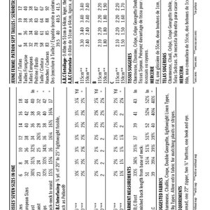 New Look 6574 Sewing Pattern for Misses Dress in Two Lengths With ...