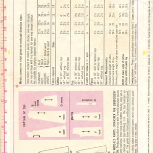 Simplicity 6927 Sewing Pattern Misses Vintage 70s Caftan or Top Wide ...