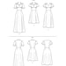 New Look N6594 Sewing Pattern Misses Dress in Three Lengths With ...