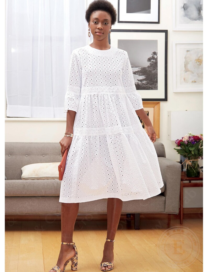 Mccalls M7948 Sewing Pattern Misses Pullover Dress With Sleeve - Etsy