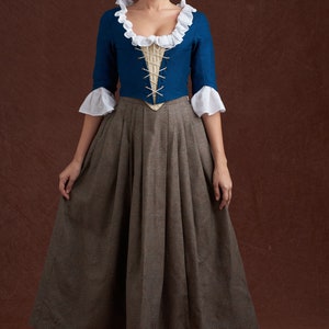 Simplicity 8161 Sewing Pattern Misses 18th Century Costumes Gown With ...