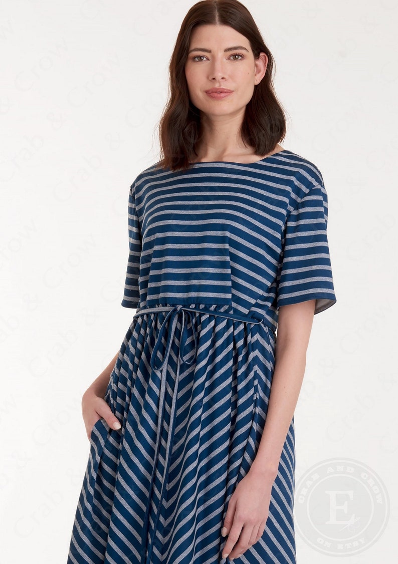 Simplicity S9140 Sewing Pattern Misses Pullover Relaxed Dress - Etsy