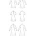 Mccalls M8138 Sewing Pattern Misses Fitted Zip up Turtleneck Knit Dress ...