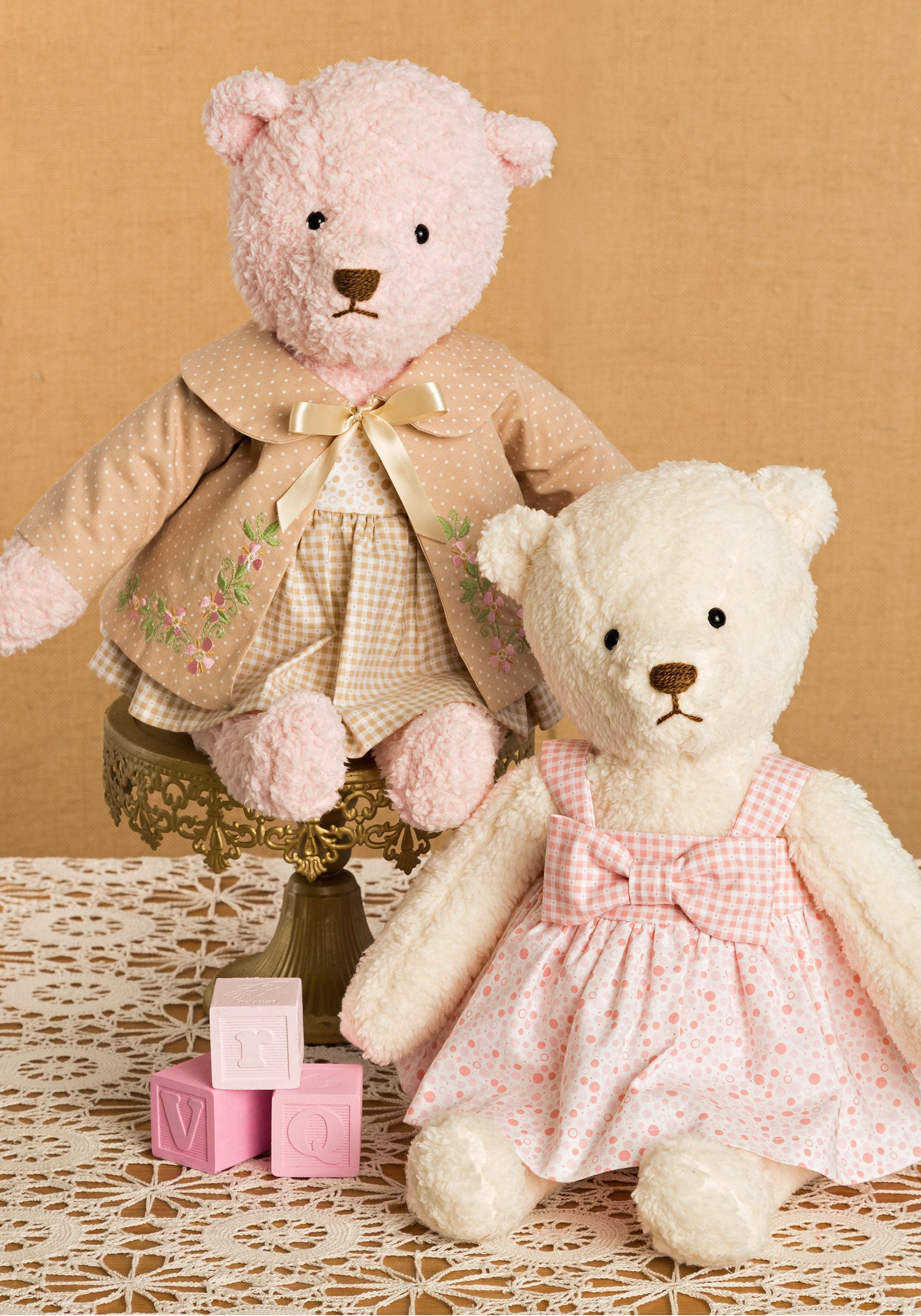 Simplicity 8155 Sewing Pattern for Stuffed Teddy Bears With - Etsy