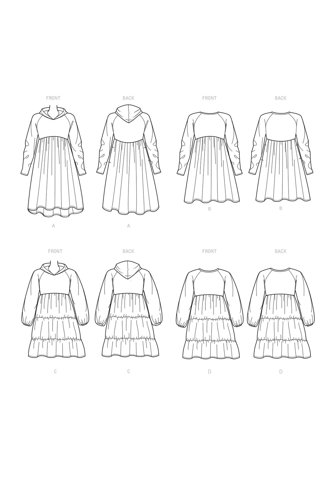 Simplicity S9380 Sewing Pattern for Misses Pullover Sweatshirt | Etsy