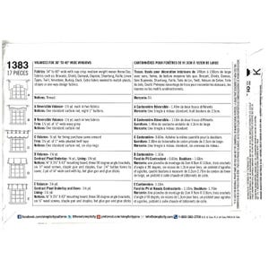 Simplicity 1383 Sewing Pattern for Valances for 36 to 40 Wide Windows ...