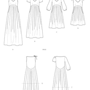 Simplicity S8910 Sewing Pattern Misses Dress With Length and Sleeve ...
