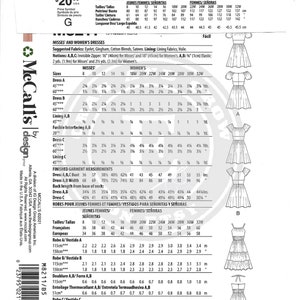 Mccalls M8211 Sewing Pattern Fit and Flare Dresses With Elasticized ...