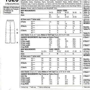 Simplicity 1520 Sewing Pattern for the Whole Family Childs - Etsy