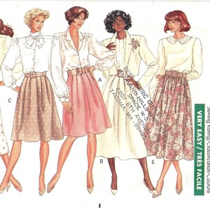 Butterick 6727 Sewing Pattern Misses Very Easy A-line Dirndl or ...