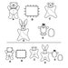 Simplicity 1681 Sewing Pattern for Bear Blanket Animal Blanket Chick ...