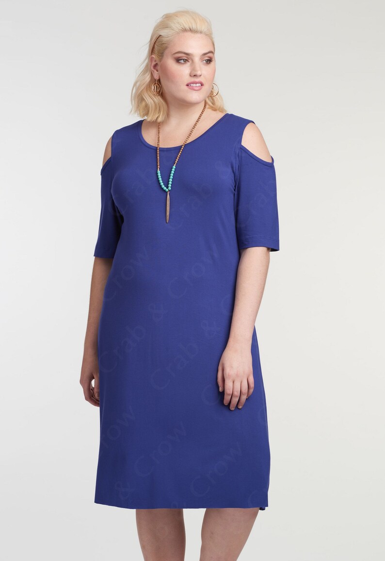 Simplicity 8590 Sewing Pattern Womens Plus Size Knit Dresses - Etsy