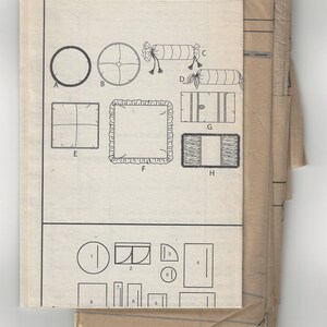 Butterick B4413 Sewing Pattern for Eight Decorator Pillows in Various ...