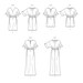 Simplicity S9781 Sewing Pattern Misses Easy to Sew Kimono Sleeve Dress ...