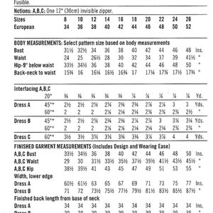 Simplicity S9745 Sewing Pattern Misses Slip Dress in Three Lengths Back ...