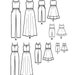 Simplicity 8146 Sewing Pattern Childs and Misses Jumpsuit and Sundress ...