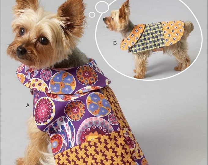 Kwik Sew K4092 Sewing Pattern for Dog Coats XS-XL Uncut - Etsy