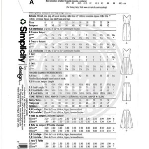 Simplicity S9449 Sewing Pattern Misses Vintage 60s Reproduction Dress ...