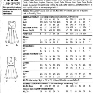 Simplicity 1382 Sewing Pattern Girls Sleeveless Dress With Back Cutout ...