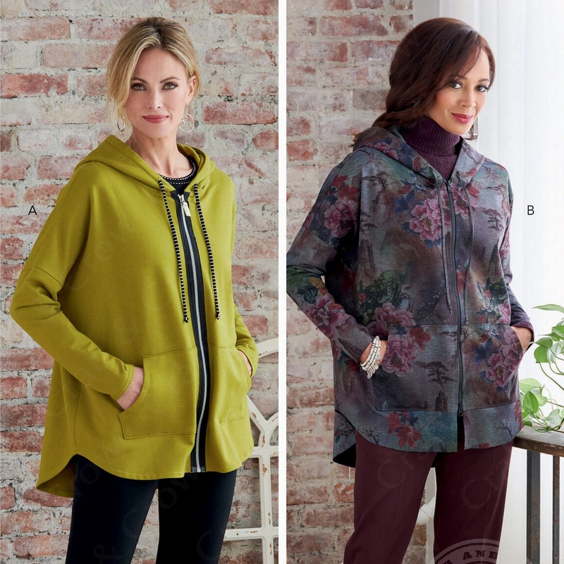 Zipper Front Jacket - Etsy