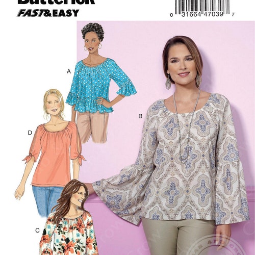 Uncut Butterick Sewing Pattern B6451 6451 Misses' - Etsy