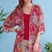 Butterick B6176 Sewing Pattern for Misses Open Front Kimono Jacket Sz ...