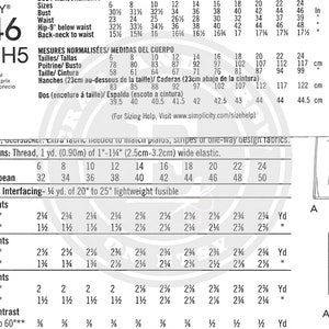 Simplicity S9146 Sewing Pattern Misses Pull-on Pants With Side Panel ...