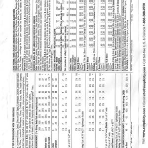 Simplicity 2596 Sewing Pattern Misses Top in Two Lengths With Trim ...