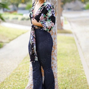 Simplicity 8655 Sewing Pattern Misses High-waisted Pants and Tie Top by ...