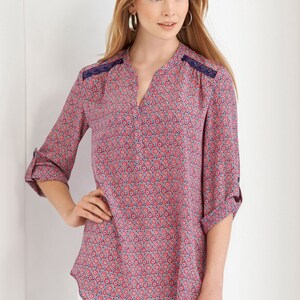 New Look 6374 Sewing Pattern Misses Shirts With Sleeve and Length ...