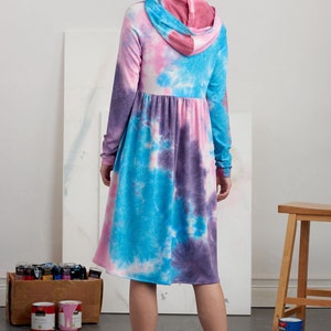 Simplicity S9380 Sewing Pattern for Misses Pullover Sweatshirt Dress ...